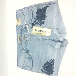 Blue Spice | Shorts | Blue Spice Light Washed Blue Denim | Poshmark